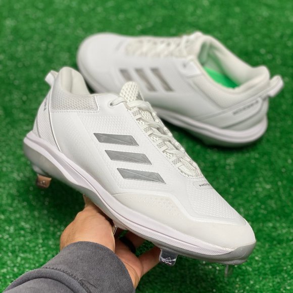 adidas | Shoes | Adidas Icon 7 Mens Low Top Baseball Cleats White ...